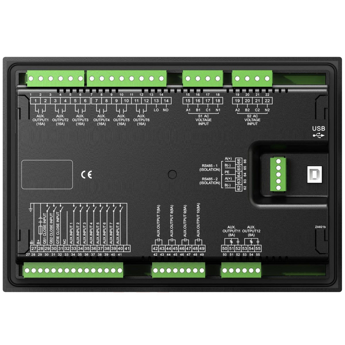 SmartGen HAT821 Dual Power Bus Tie controller – AUTO POWER SWITCHING SmartGen HAT821 Dual Power Bus Tie controller – AUTO POWER SWITCHING